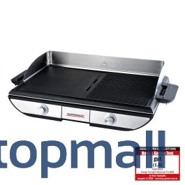 Електрически грил скара с подвижни плочи Gastroback, с две повърхности ...