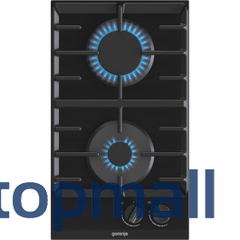 Готварски газов плот за вграждане Gorenje GC321B, стъклокерамика, черен ...