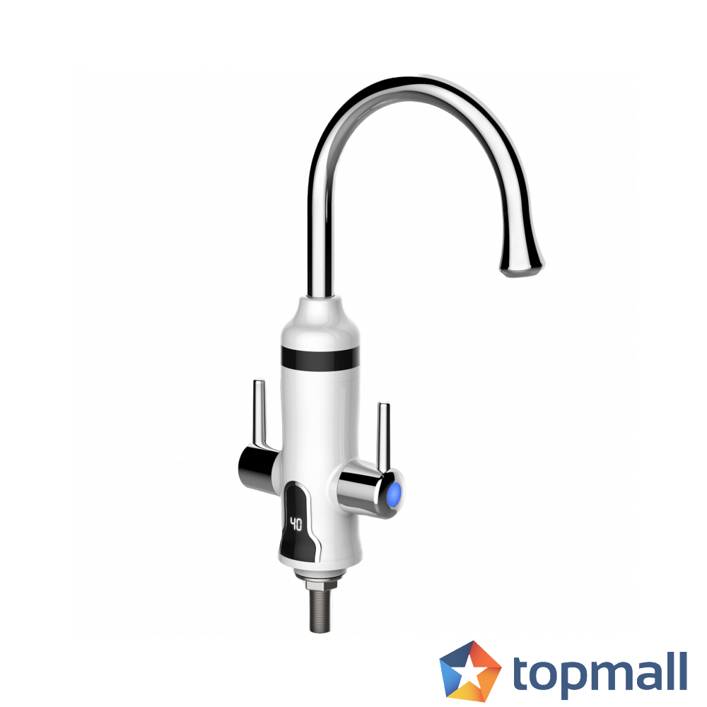 Нагревател за вода Elite EHD-2538, 3300W, Двоен кран, До 60C, Монтаж на ...