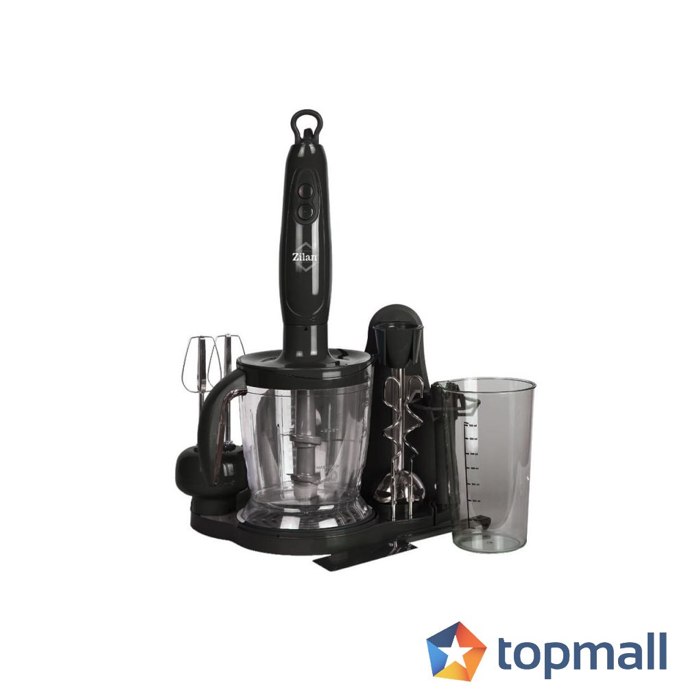 Пасатор, миксер и чопър 3в1 Zilan ZLN5343, 700W, 2 скорости, Кана ...